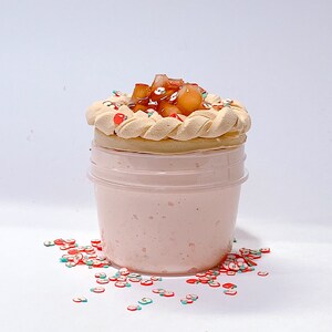 Apple Pie Slime, DIY Clay Butter Slime, Stress Relief Toy Shop, Crunchy ...