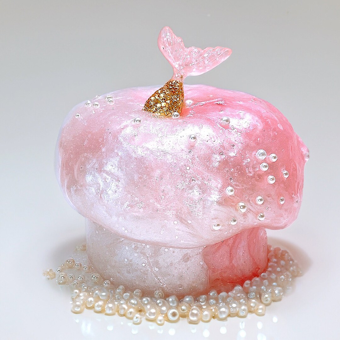 Pearl Mermaid Slime Glossy Slime, Clear Slime, Pick Your Own Scent ...