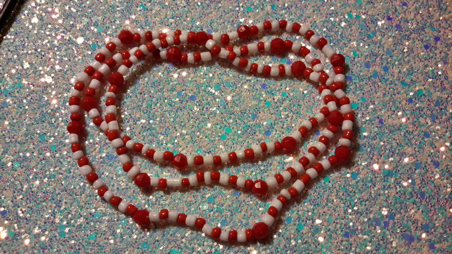 Eleke Chango Collar Beadednecklace Santeria Ifa Yoruba - Etsy