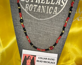 Eleke Chango Collar Beadednecklace Santeria Ifa Yoruba - Etsy