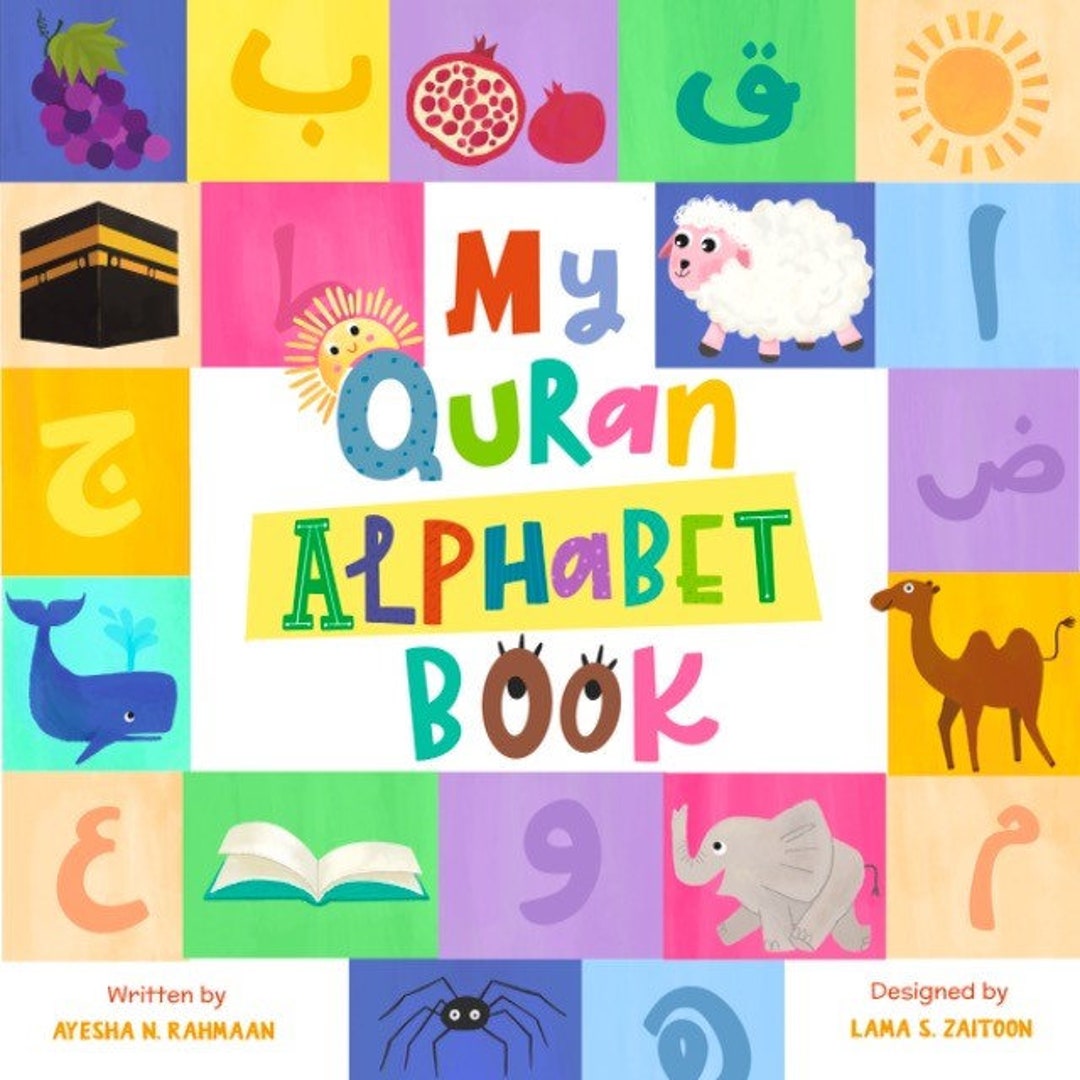 My Quran Alphabet Board Book - Etsy