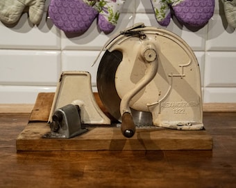 Antique Meat Slicer - Etsy