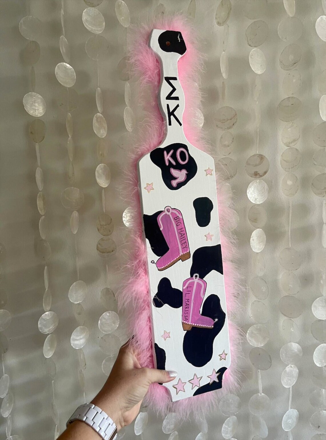 Large Customizable Sorority/fraternity Paddle - Etsy