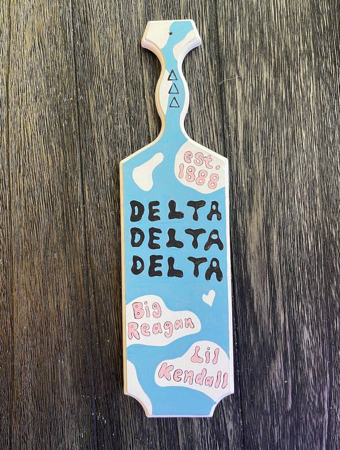 Standard Customizable Sorority/fraternity Paddle - Etsy