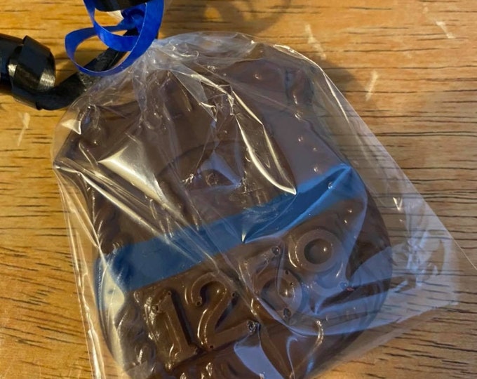 6 Police Chocolate Badges - Etsy