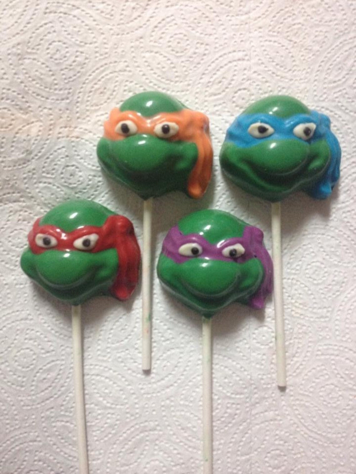 Ninja Turtle Chocolate Pop Set - Etsy