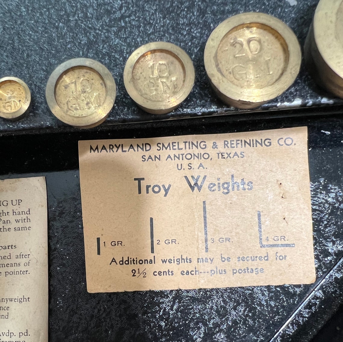 Vintage Troy Weight Balance Scale for Precious Metals - Etsy