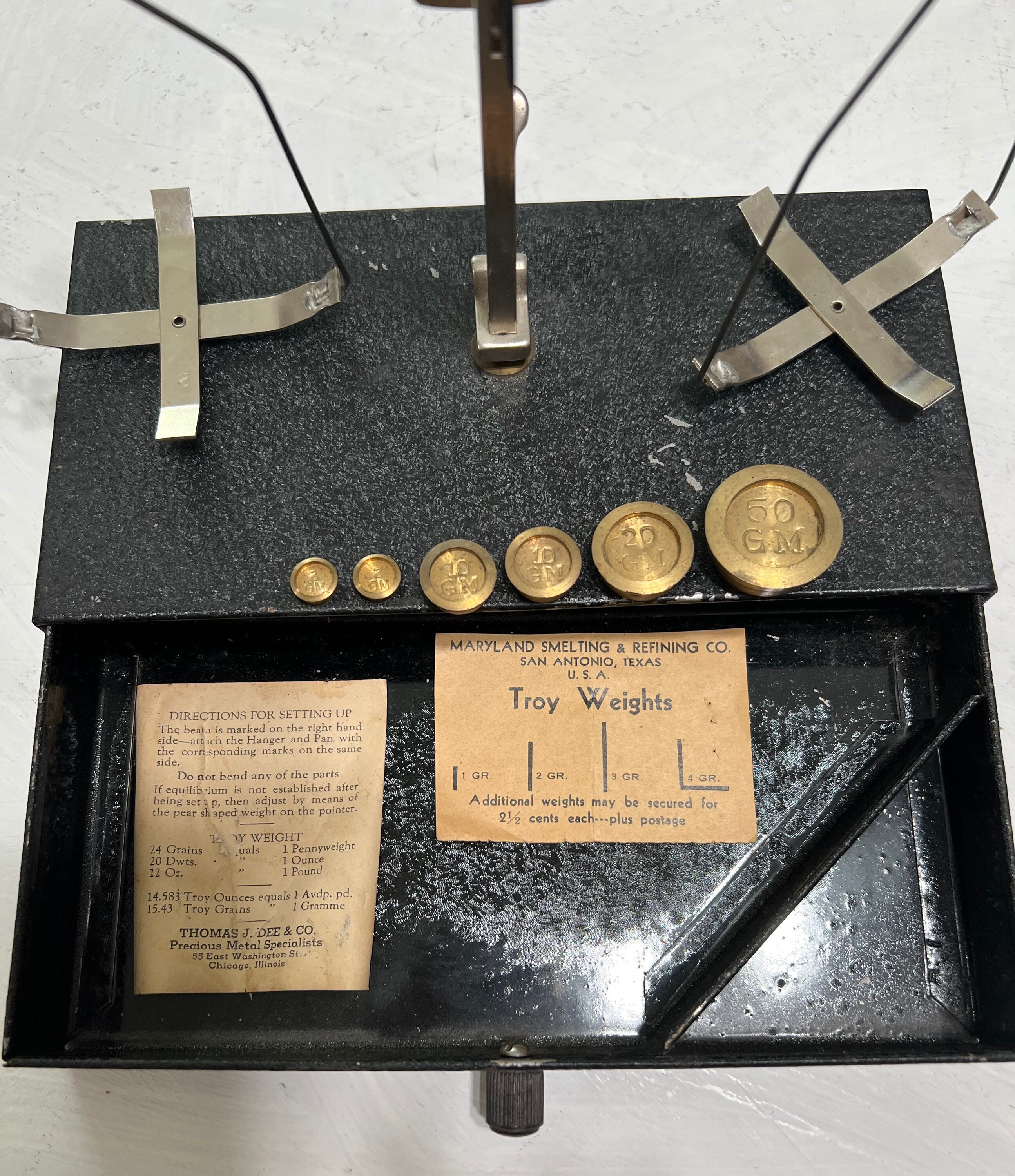 Vintage Troy Weight Balance Scale for Precious Metals - Etsy