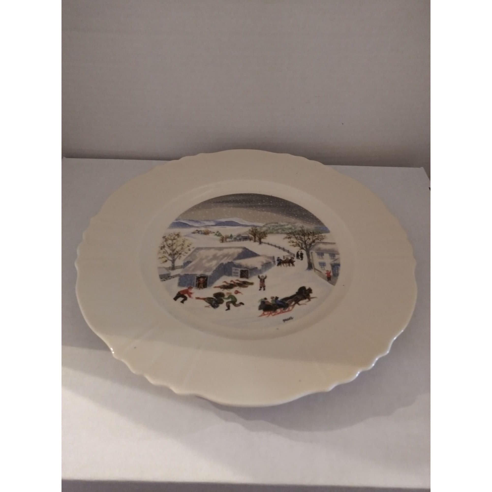 Grandma Moses Plate for sale | Only 4 left at -60%