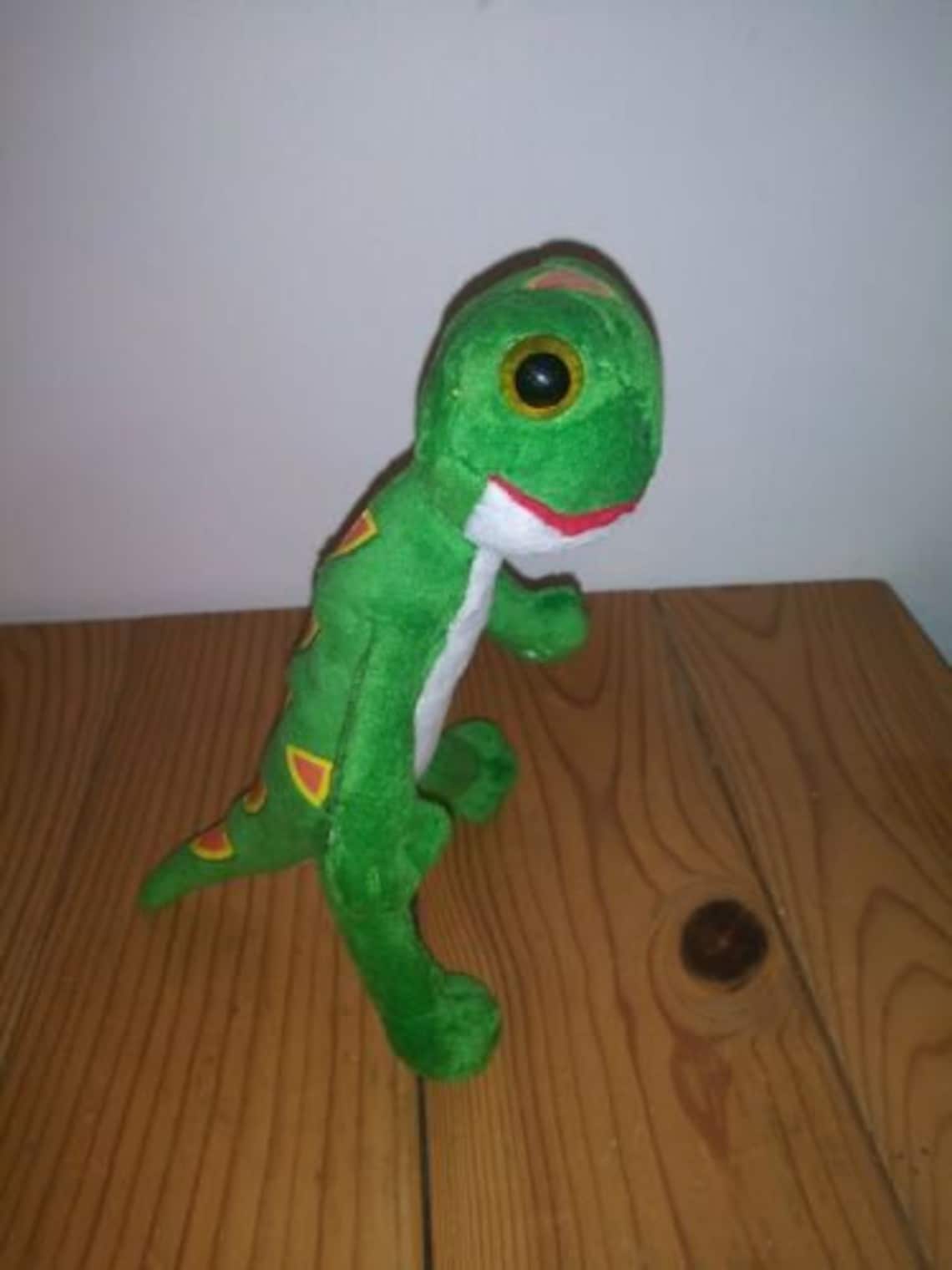 Geico Gecko Green Insurance Standing Lizard Promo Doll Plush | Etsy