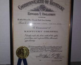 Colonel Plaque - Etsy