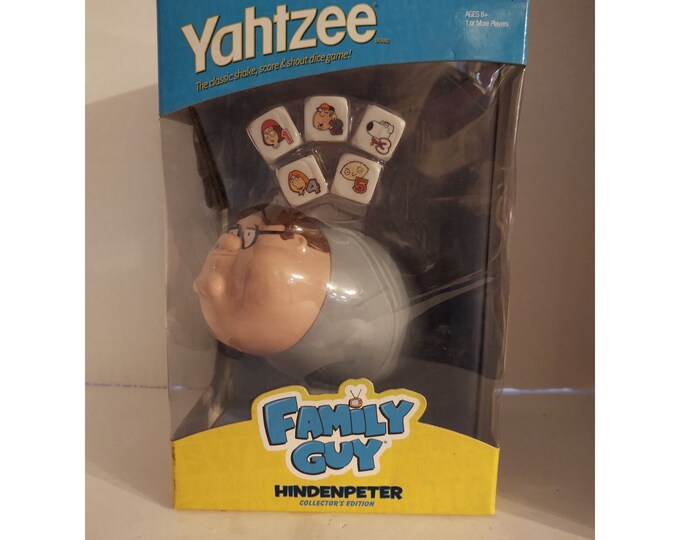 Yahtzee Family Guy Hindenpeter Collector's Edition NIB - Etsy