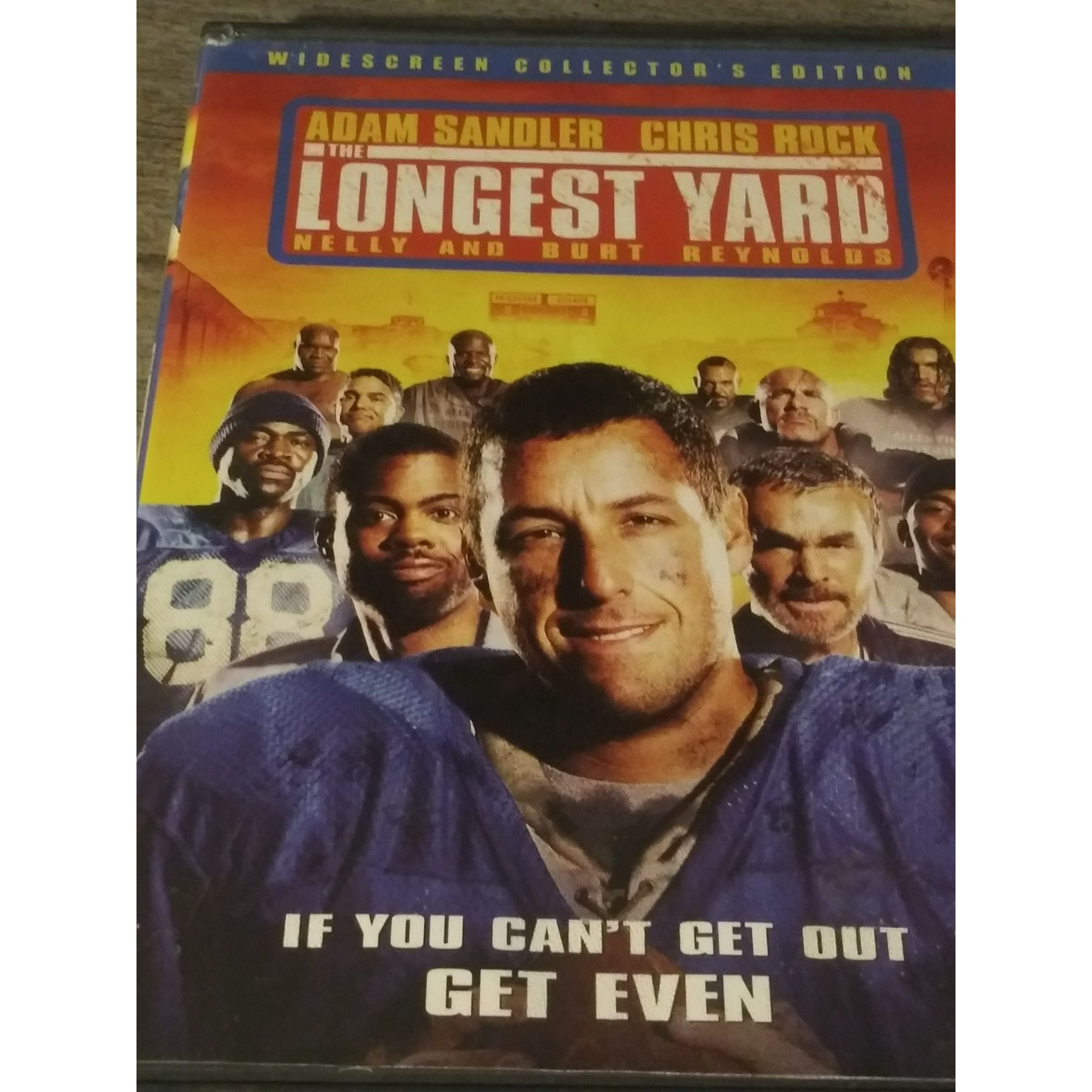 The Longest Yard 2005 Dvd Cover