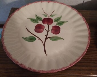 Blue Ridge Pottery Plate | Etsy