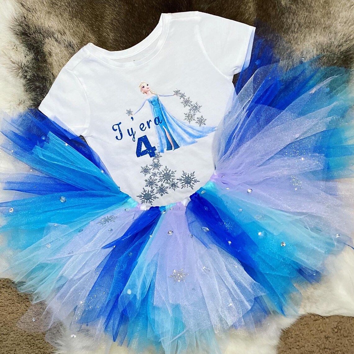 Frozen 2 Tutu/elsa Tutu/frozen Outfit | Etsy
