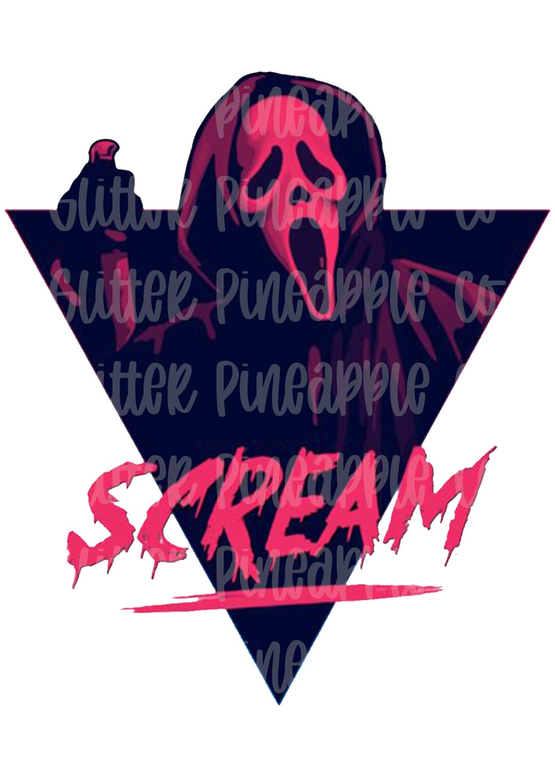 Scream Horror Movies Halloween Sublimation/dtg Design - Etsy