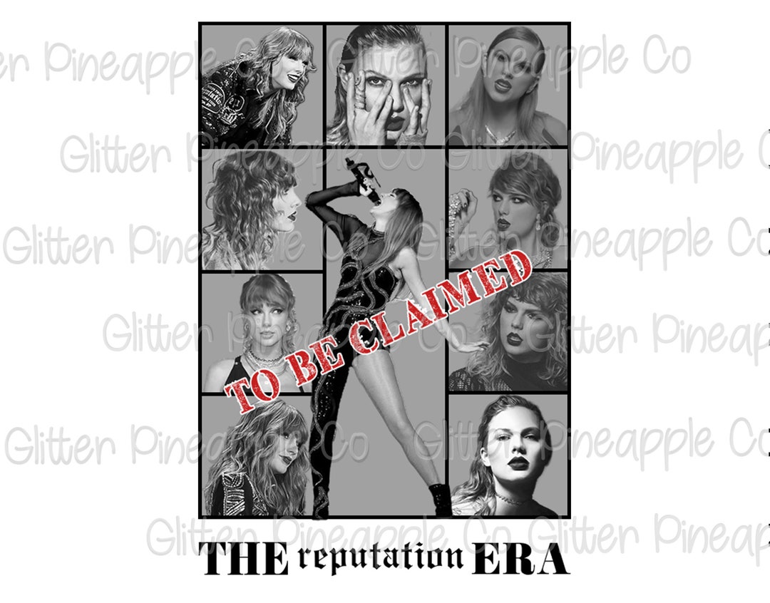 Taylor Swift the Eras Posters Full Set Sublimation/dtg Design Digital ...