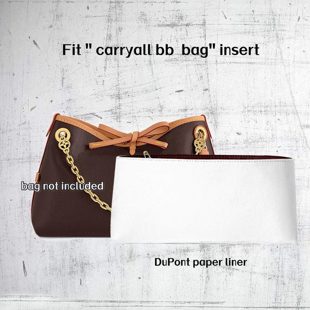 4 Color Purse Dupont Paper Organizer Insert Fit "carryall BB Bag" Pouch ...