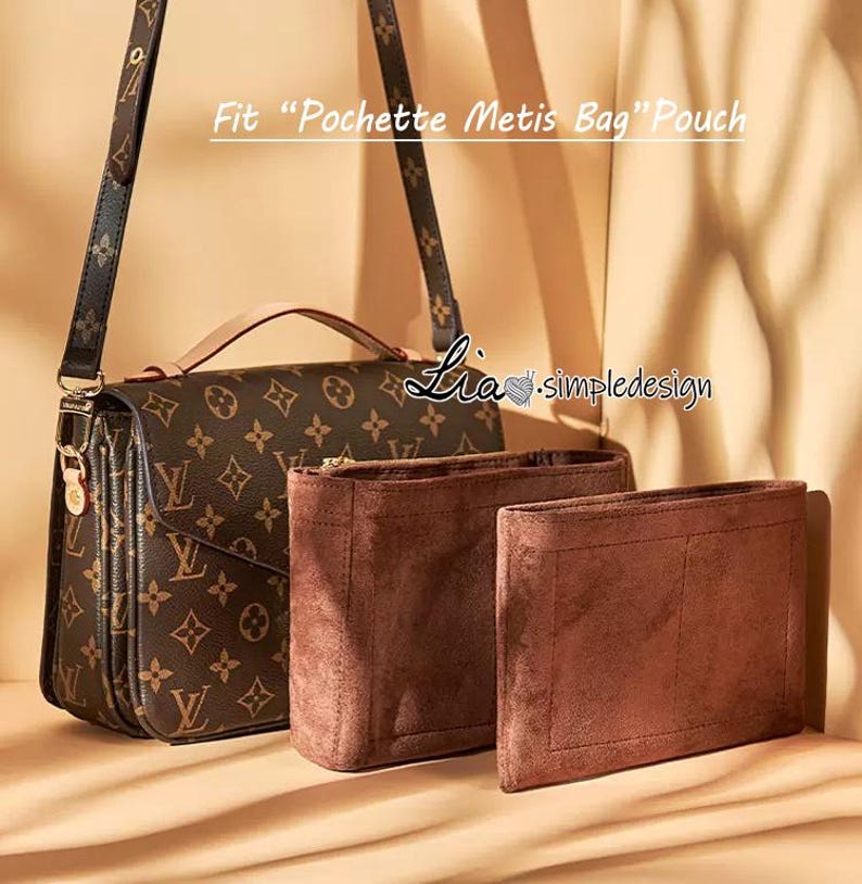 Purse Organizer Insert Fit "pochette Métis Bag" Pouch Handbag Shaper ...
