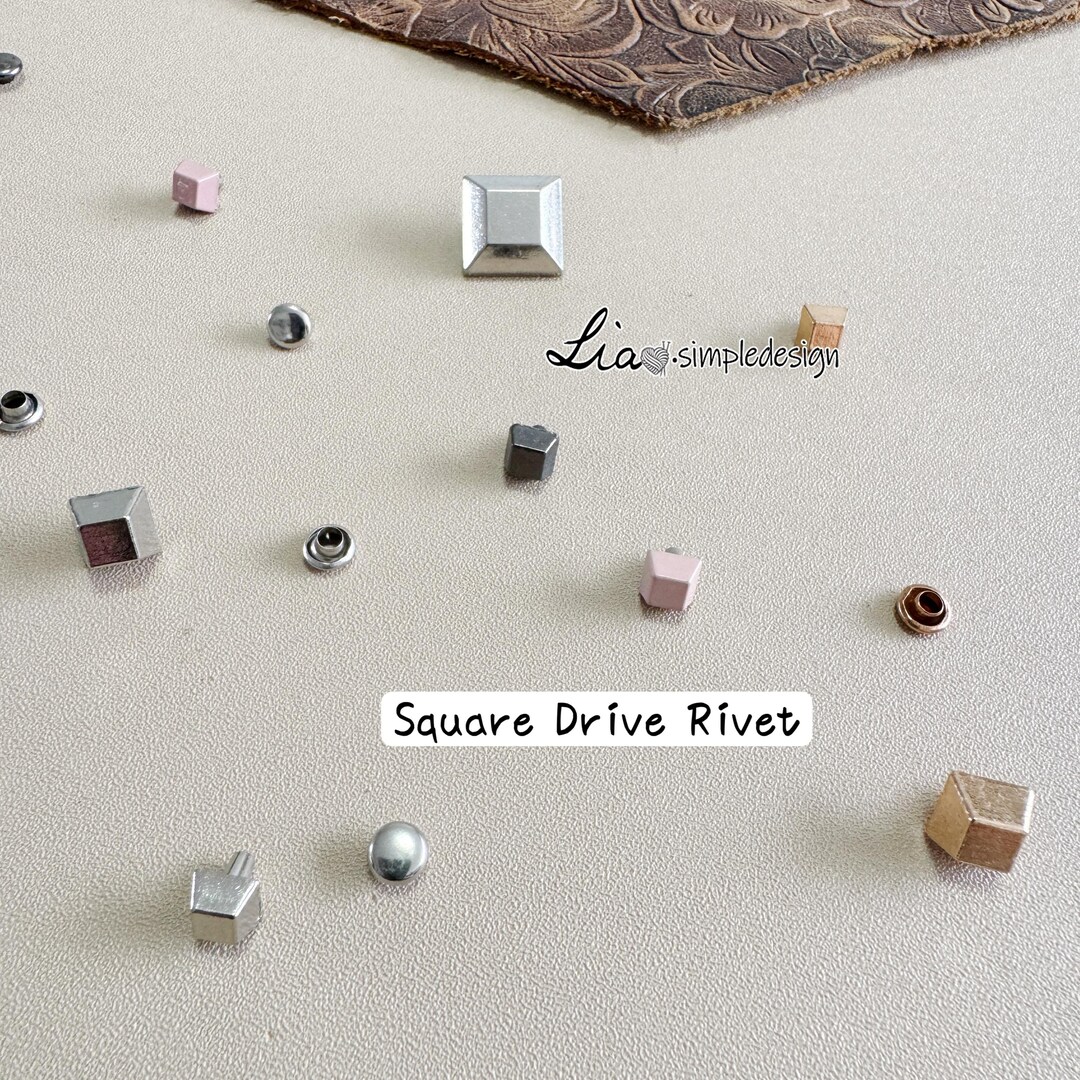 PACK of 20, Gold/silver/gun Black Pyramid Stud Rivets Studs,pyramid ...