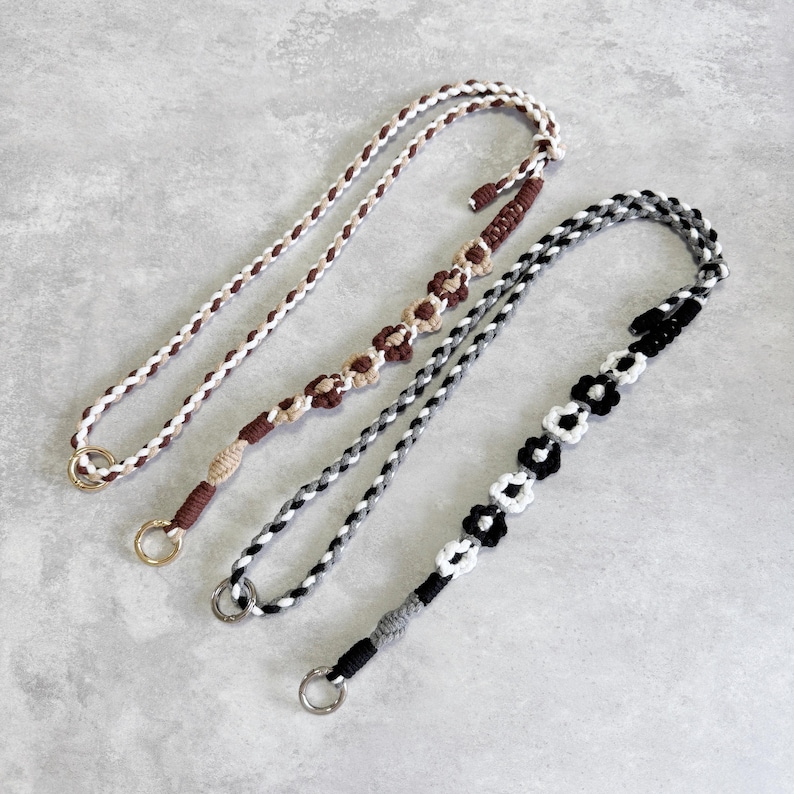 Handmade Braided Cotton Fiber Strap Fit "mini Longchamp Bag" Shoulder ...