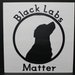 Black Labs Matter Sign, Pet Lover Black Labrador Wood Wall Hanging Art ...