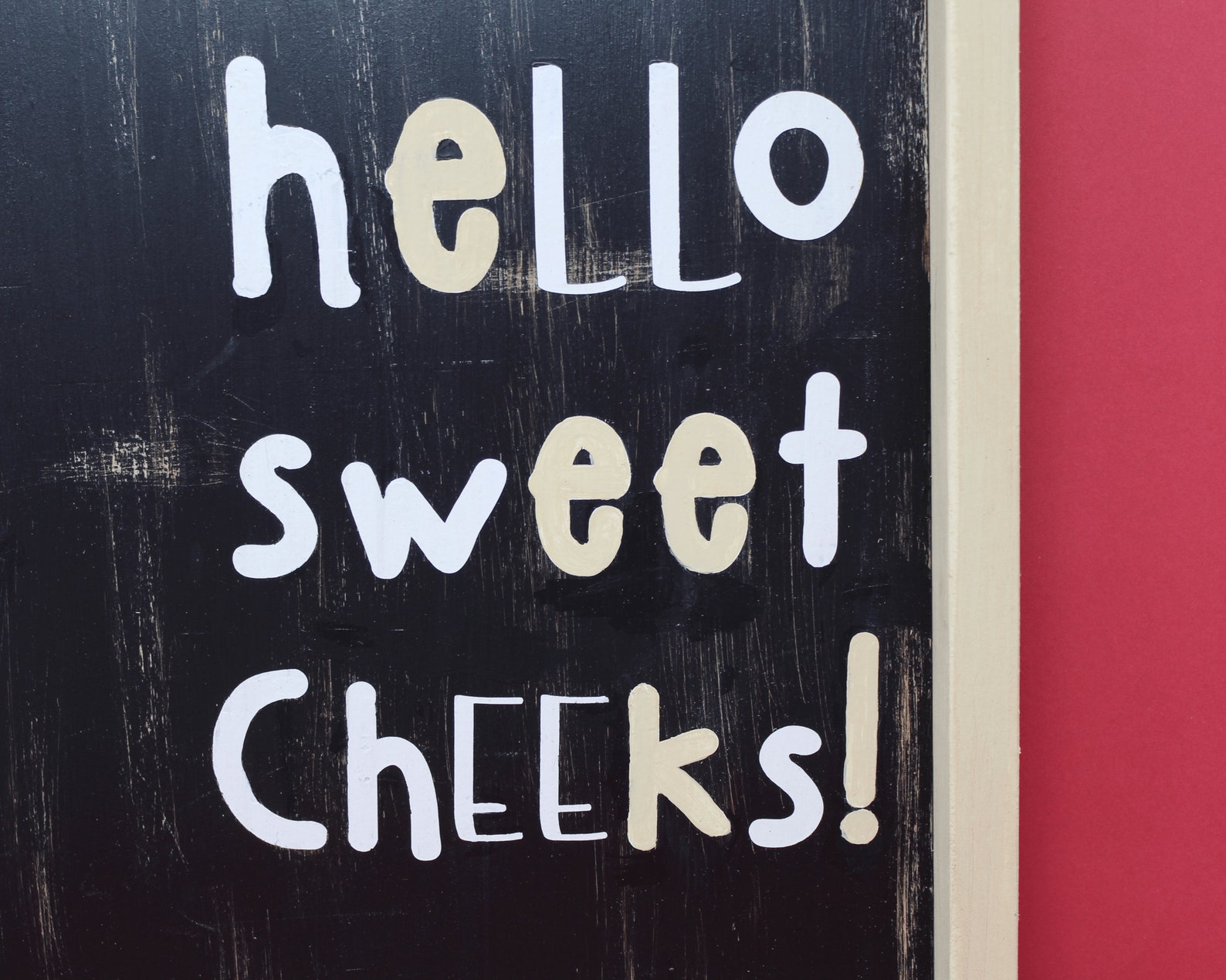 Hello Sweet Cheeks Sign Wooden Bath Toilet Shower Bathroom - Etsy