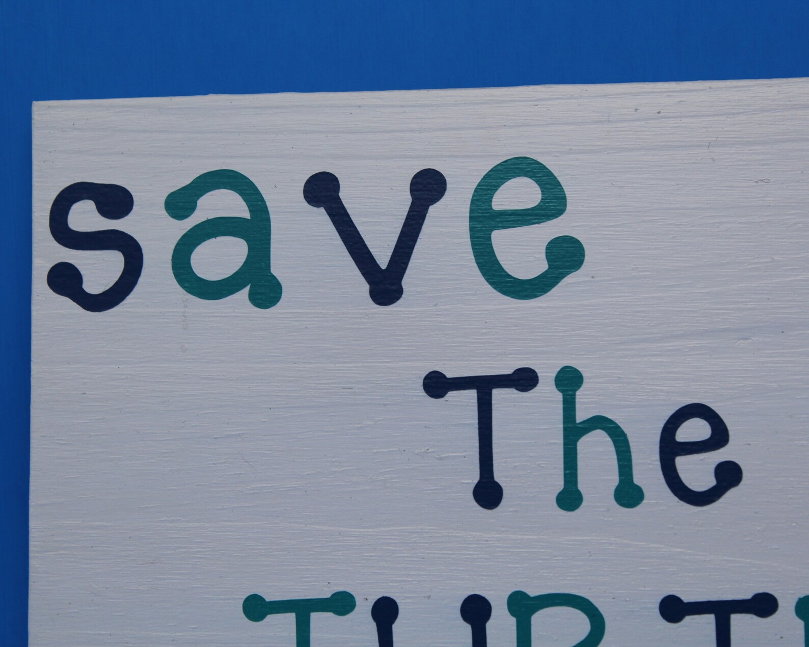 Save the Turtles Sign Cute Animal Turtle Lovers Signs Animal - Etsy