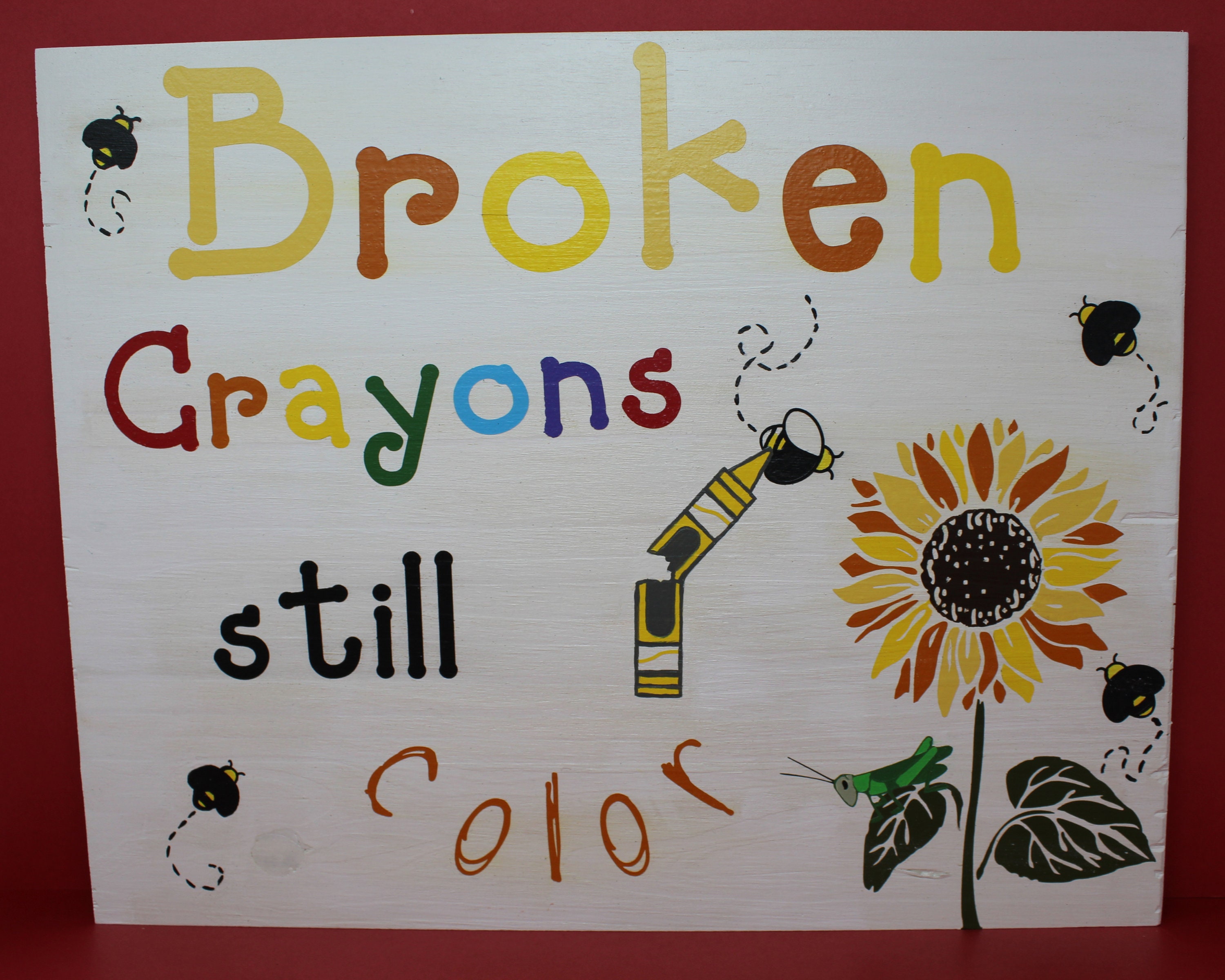 Broken Yellow Crayon