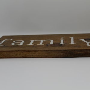 Rustic Family First Sign, Distressed Country Living Gifts, Farmhouse ...