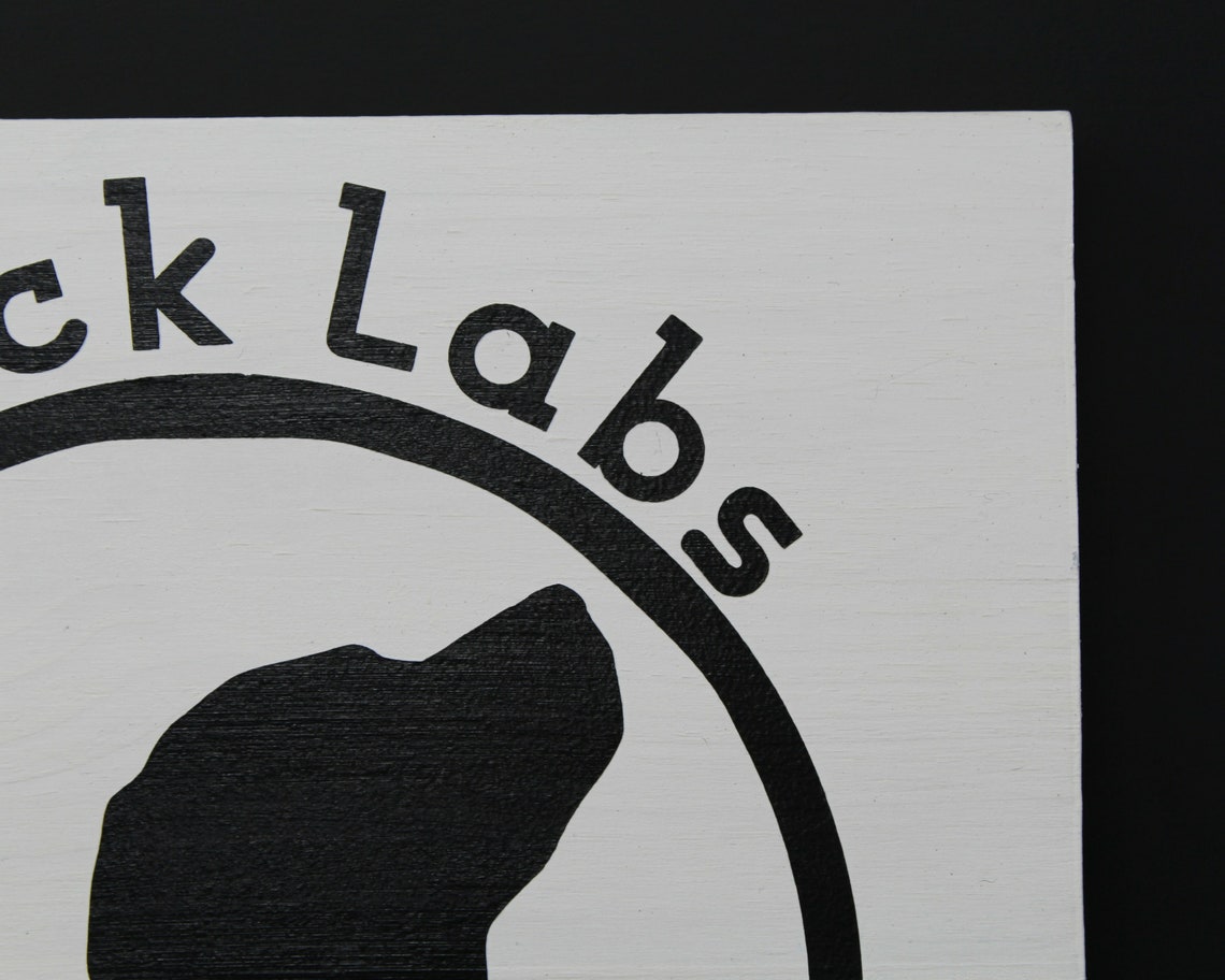 Black Labs Matter Sign Pet Lover Black Labrador Wood Wall | Etsy