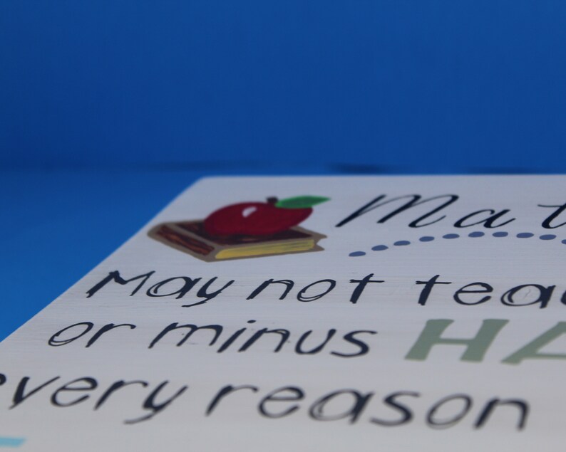 Every Problem Has A Solution Math Teacher Sign Teachers | Etsy