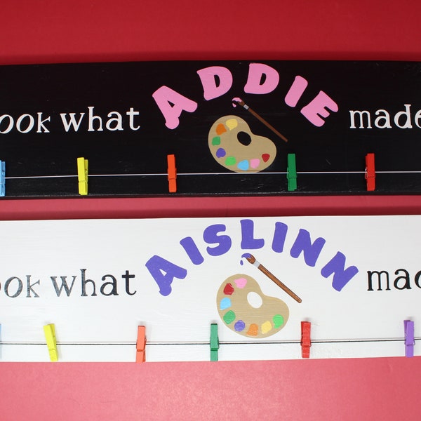 Look What I Made Sign - Etsy