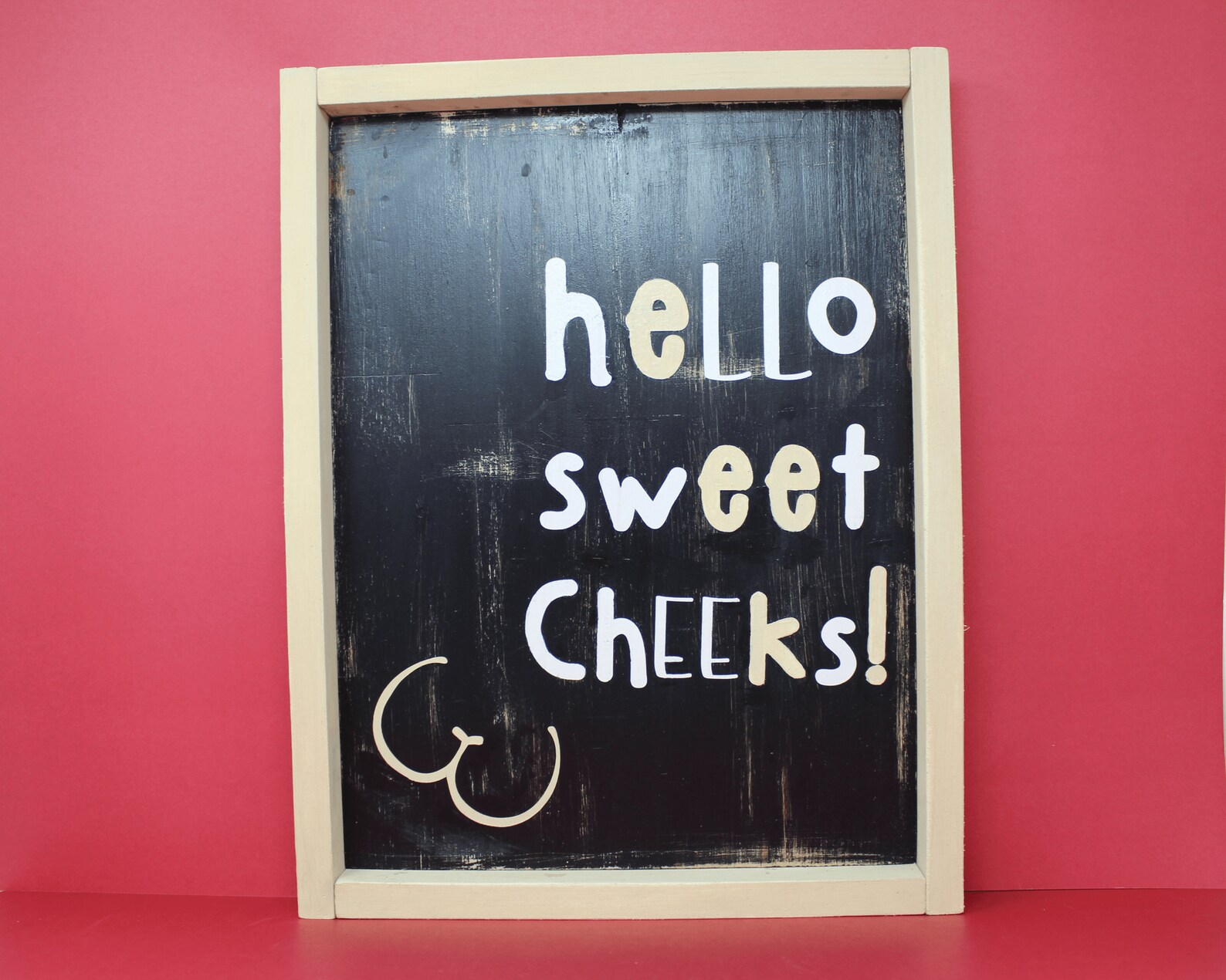 Hello Sweet Cheeks Sign Wooden Bath Toilet Shower Bathroom - Etsy