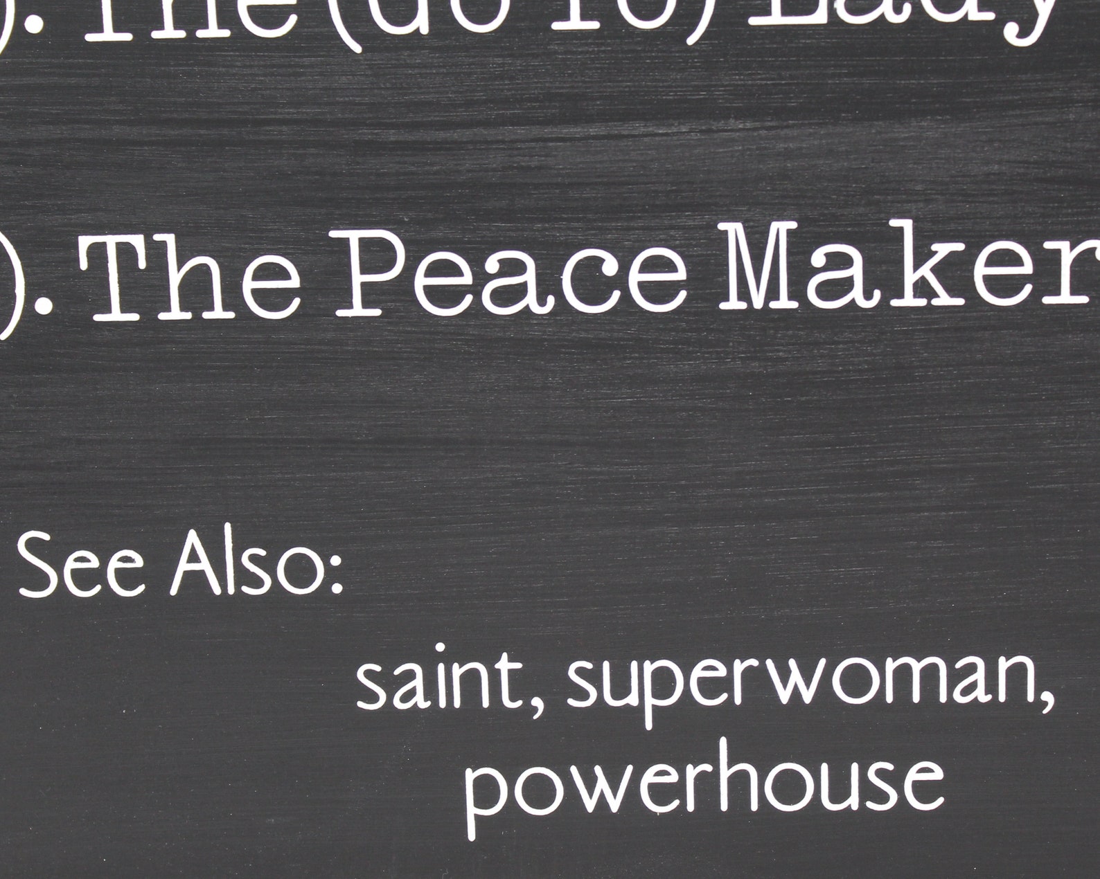 Definition of Mom Wood Sign Custom Mother Gift Idea Wall - Etsy