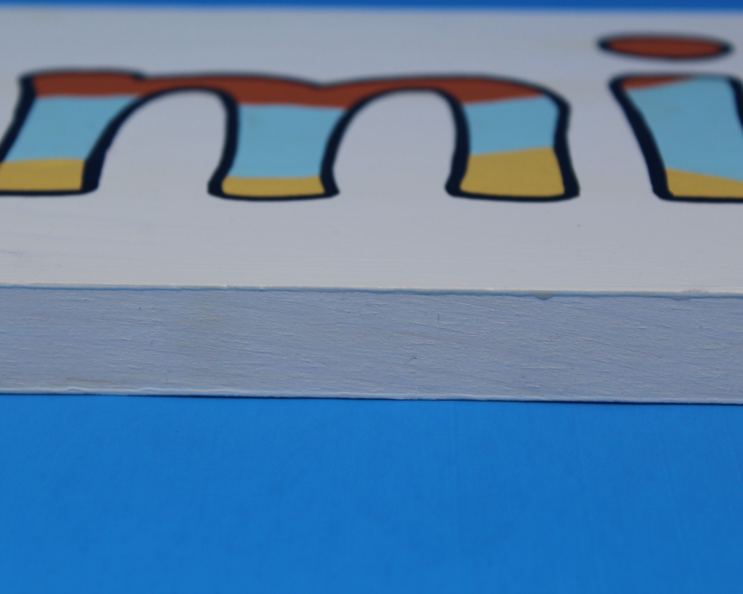 Pastel Family Sign Wooden Pastels Family Signs Wood Custom | Etsy