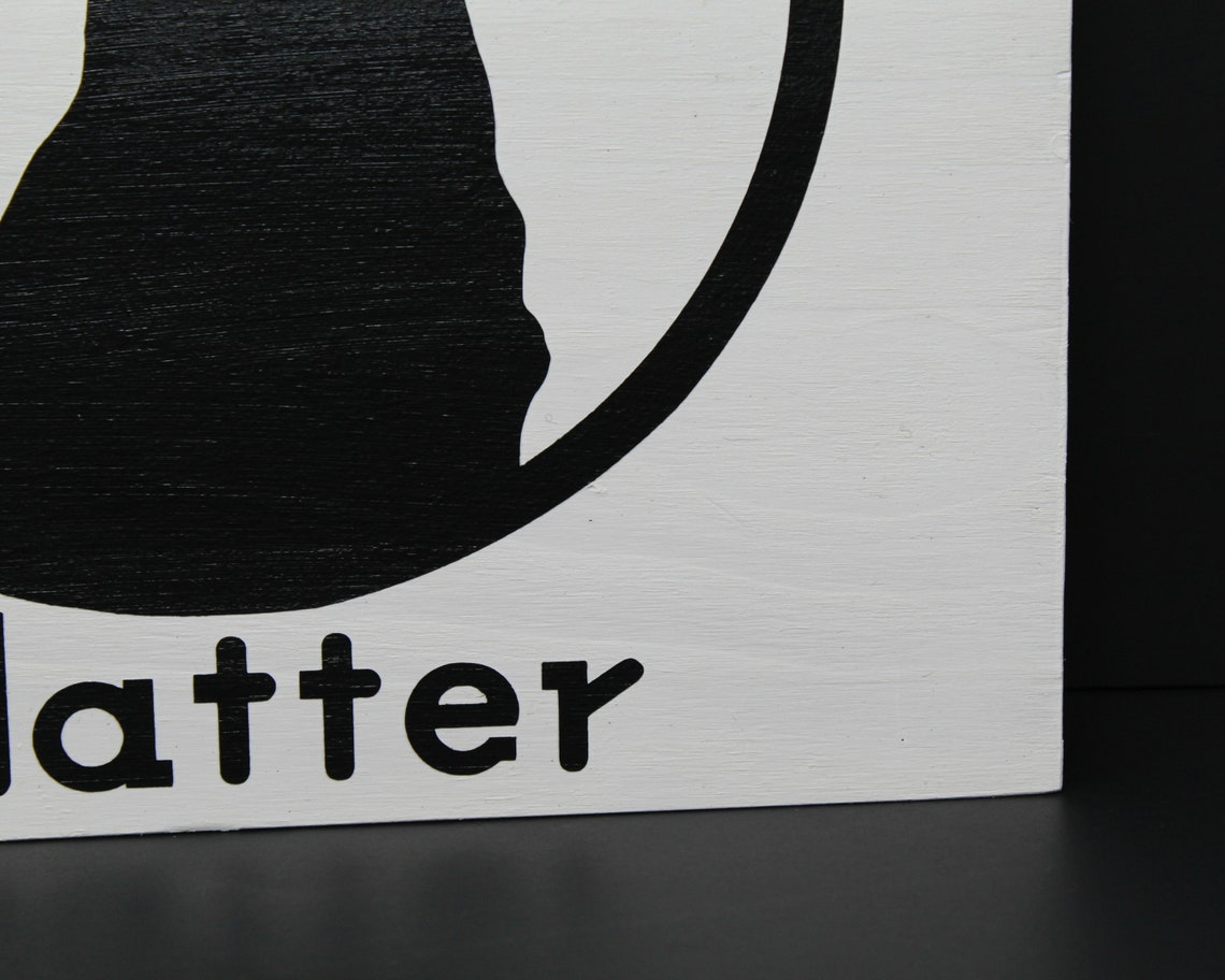 Black Labs Matter Sign Pet Lover Black Labrador Wood Wall | Etsy