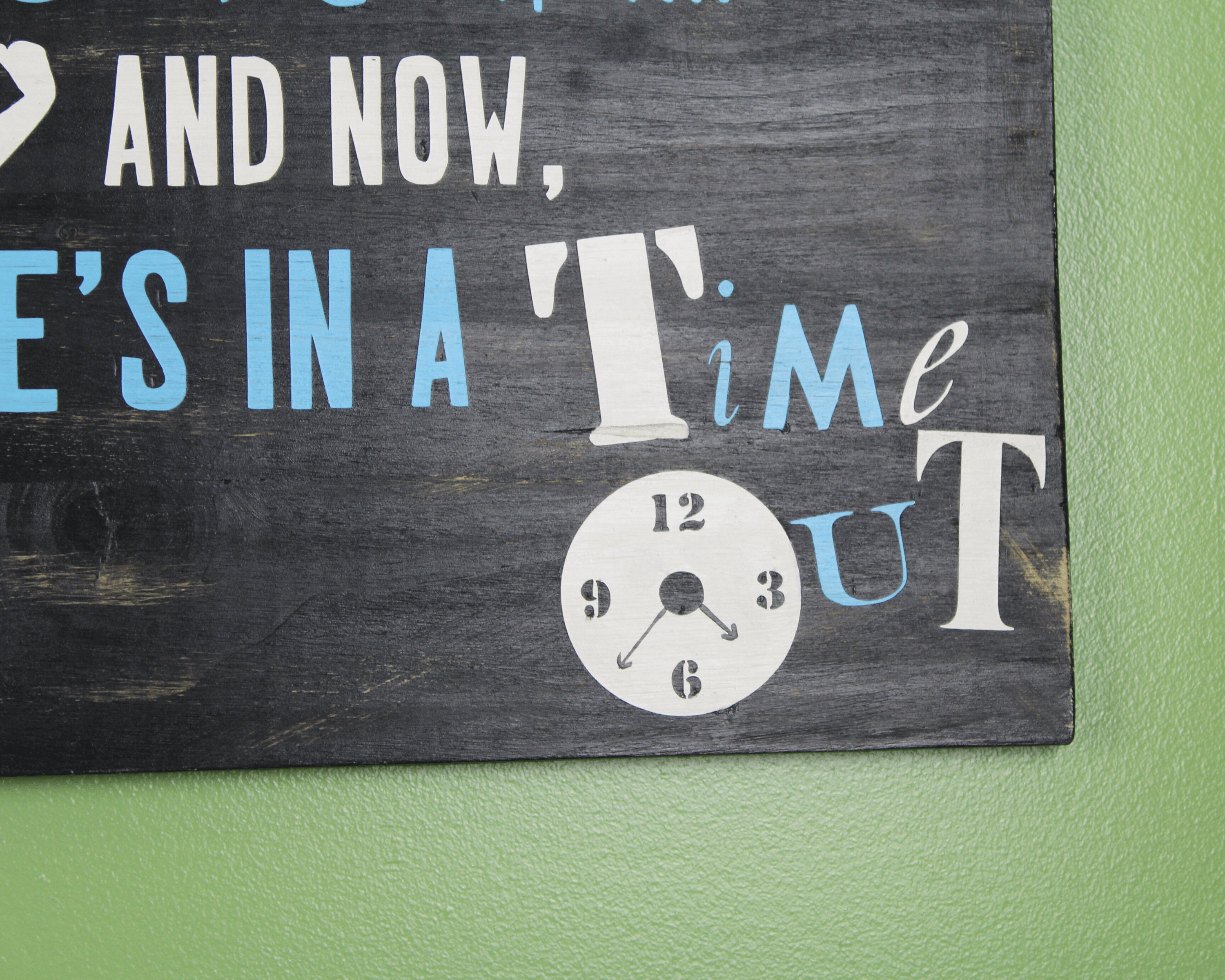 Boys Timeout Sign He Thought He Could so He Did and Now - Etsy