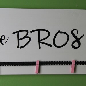 Bows Before Bros Sign Girls Bow Hanger Wall Hanging Beautiful Girl Bow ...