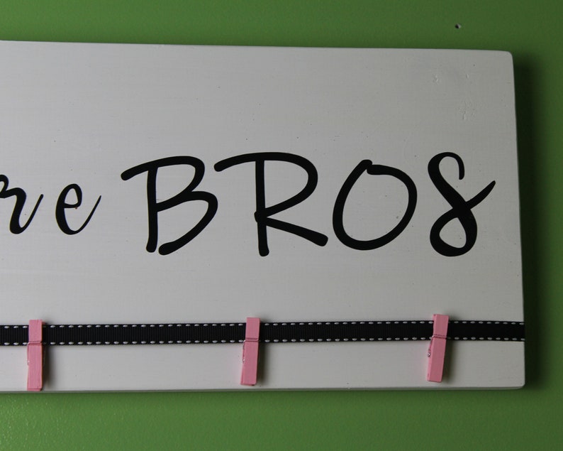 Bows Before Bros Sign Girls Bow Hanger Signs Cute Girl Bows - Etsy