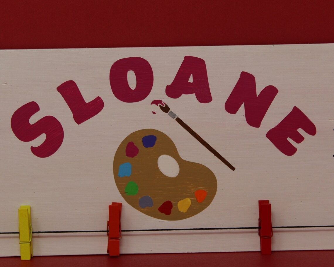 Personalized Cool Stuff Kids Made Sign Custom Kid Art Display | Etsy