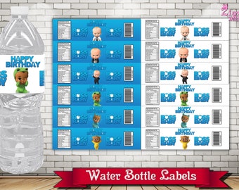 Boss baby labels | Etsy