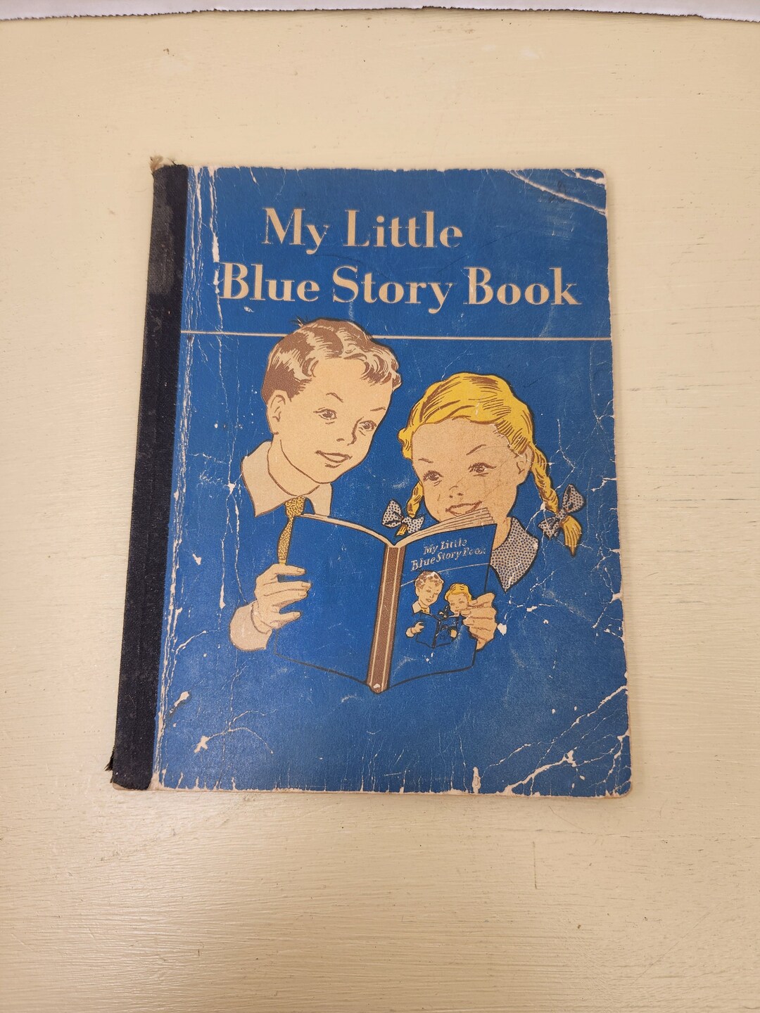 My Little Blue Story Book by Odille Ousley & David H Russell (1953) - Etsy