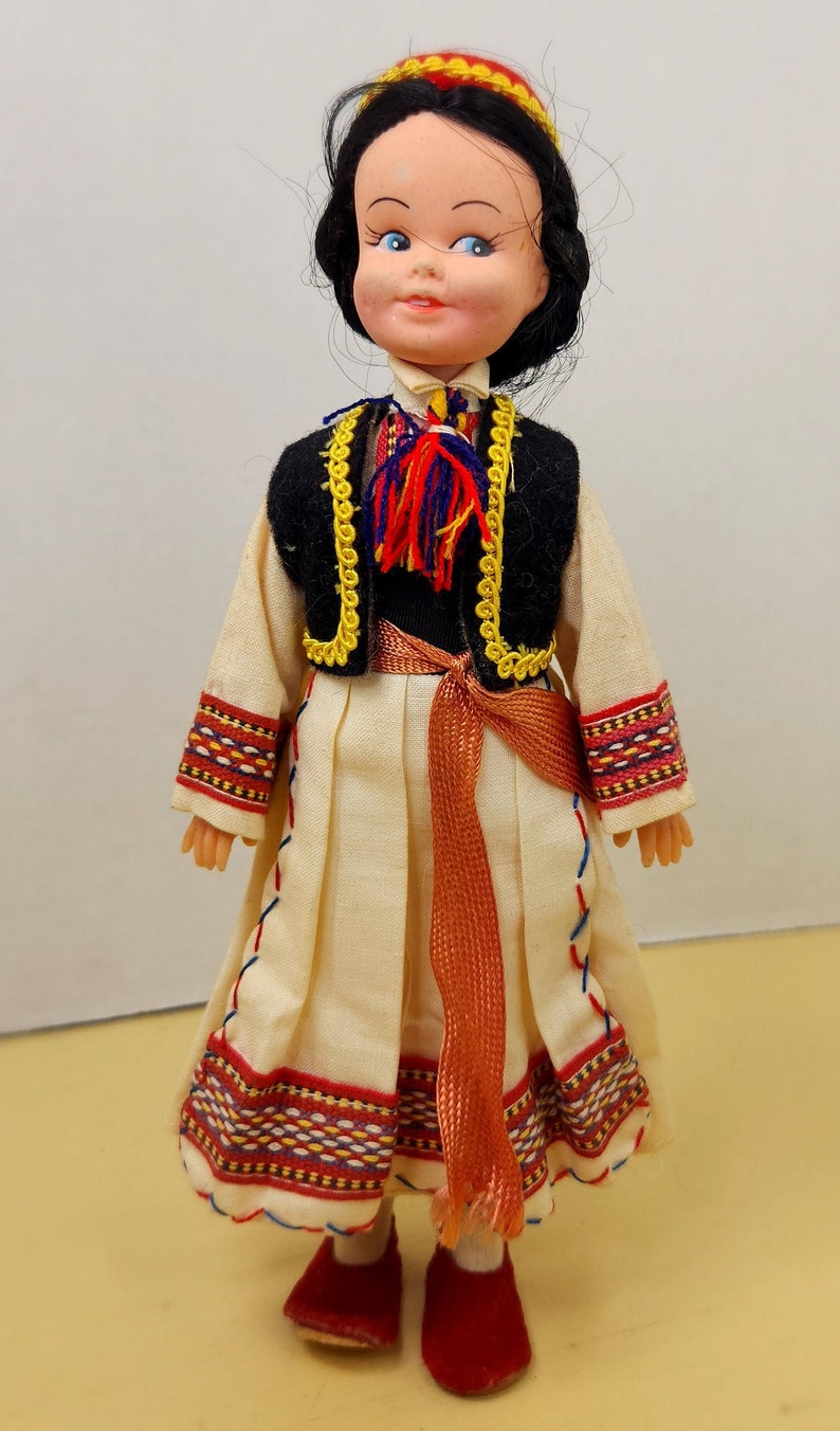 Vintage Ethnic European Dressed Doll - Etsy