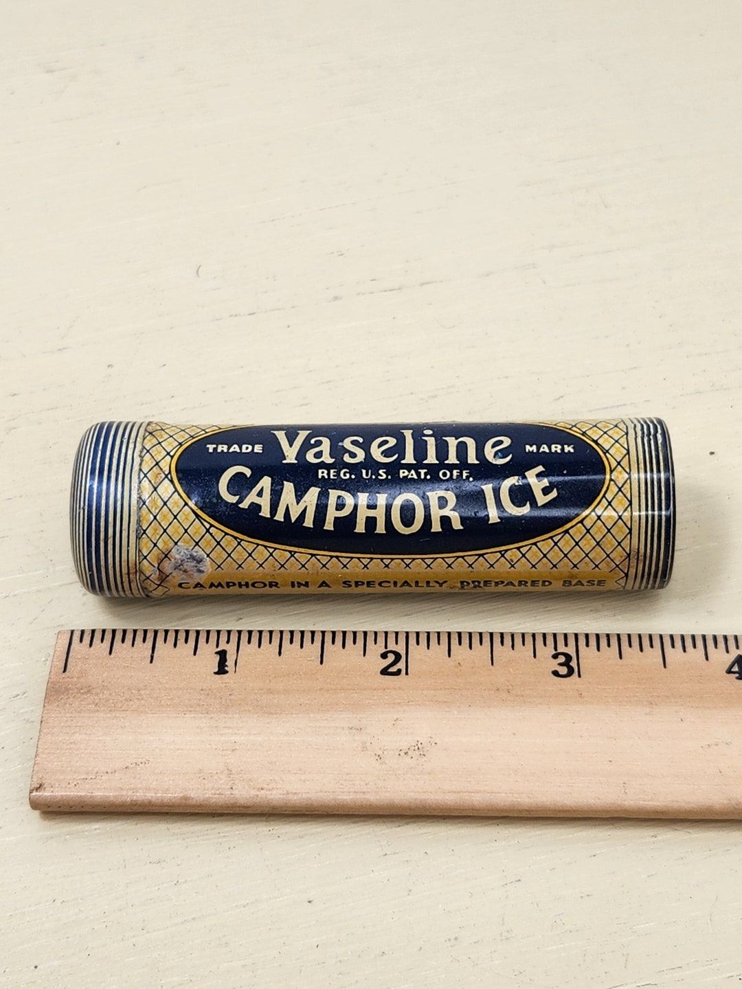 Vintage Vaseline Camphor Ice Tin - Etsy