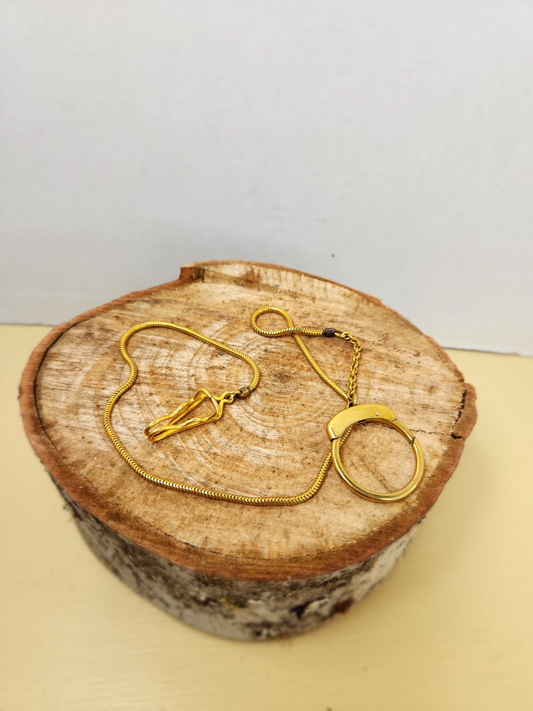 Swank Vintage Pocket Watch Chain - Etsy