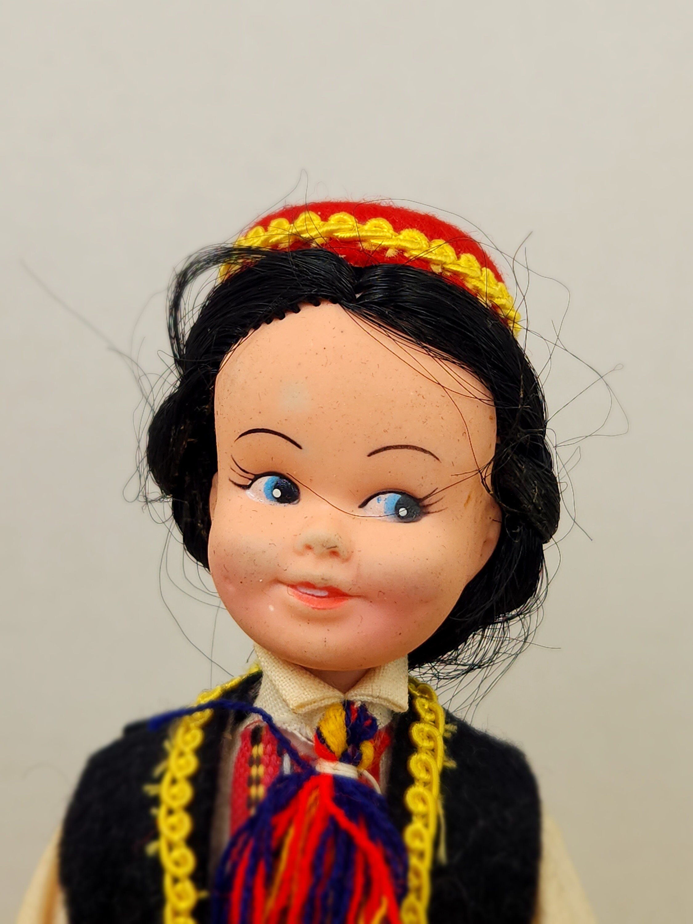 Vintage Ethnic European Dressed Doll - Etsy