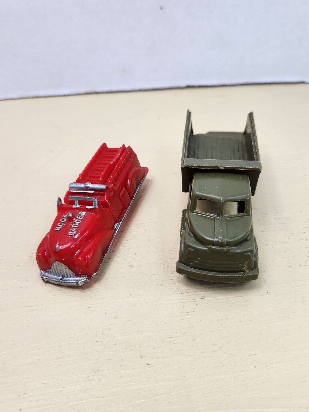Vintage Pyro Military Truck & Renwal Hook Ladder Firetruck Lot - Etsy
