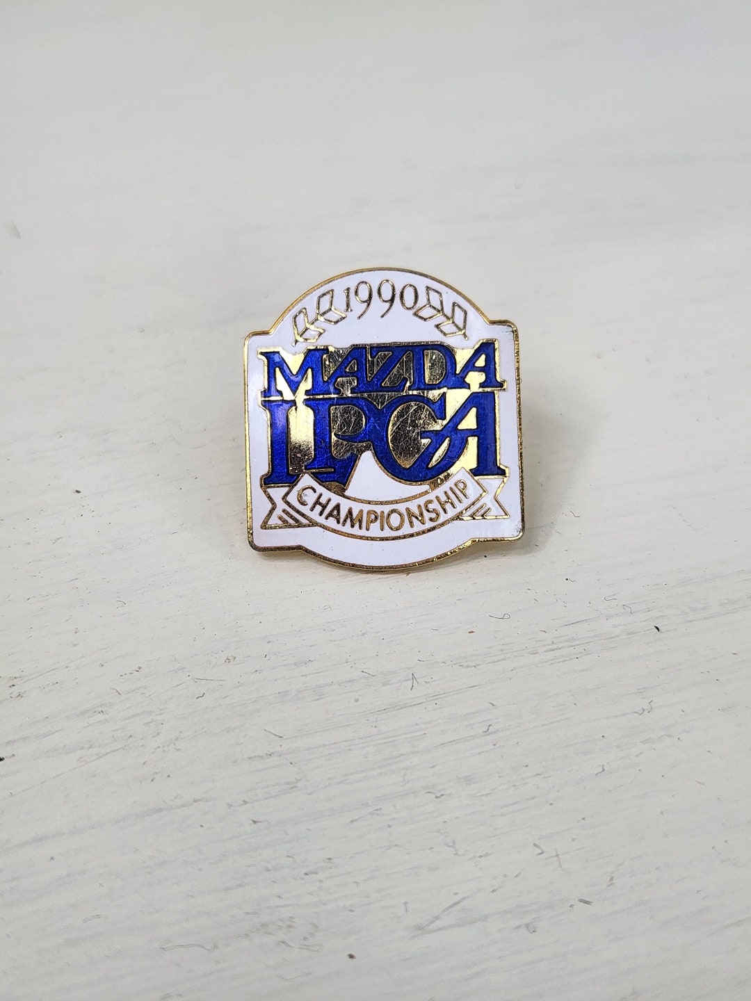 Vintage 1990 Mazda LPGA Championship Lapel Pin - Etsy