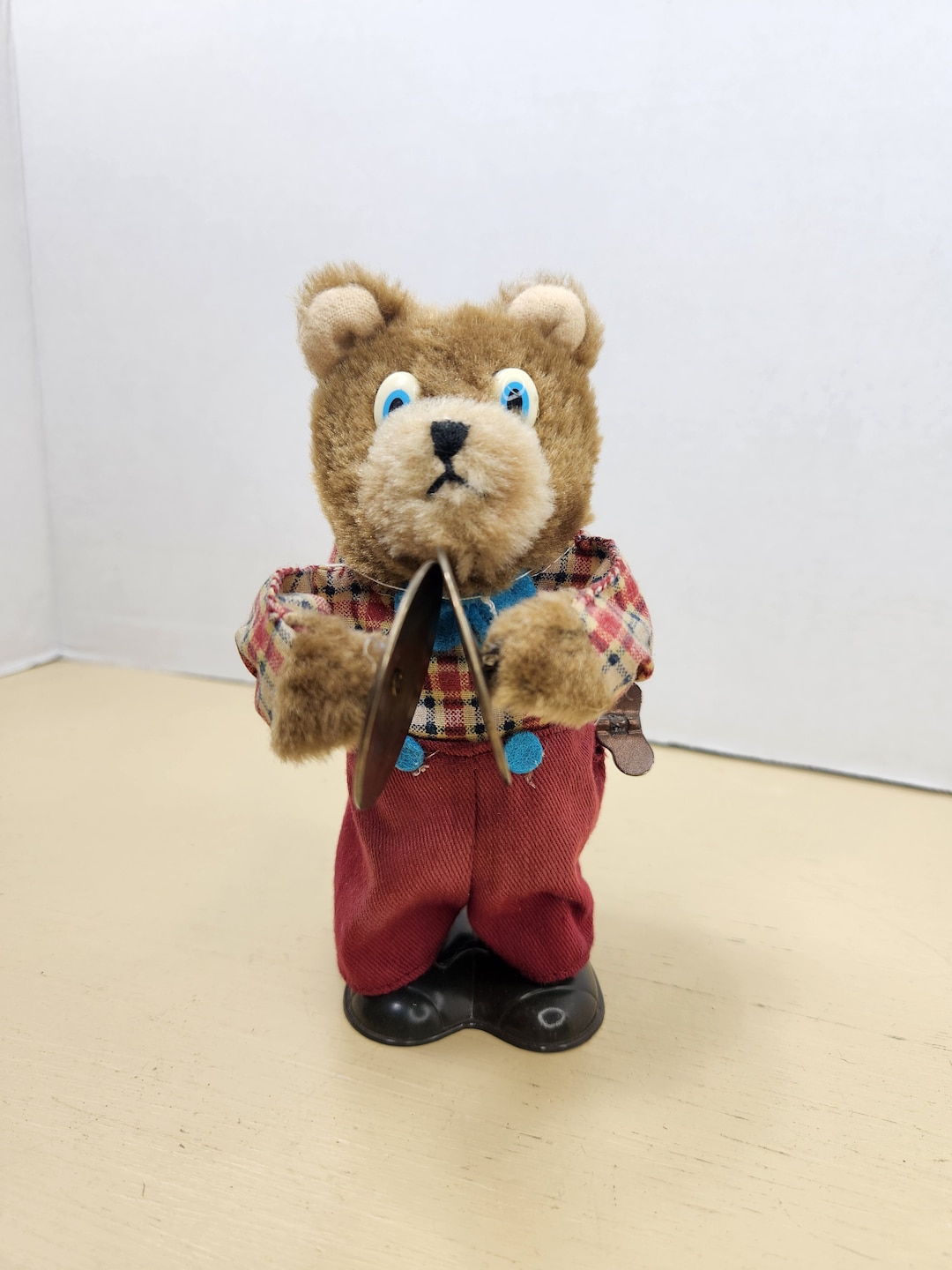 Vintage Wind-up Bear Playing Cymbals - Russ Yesterday’s Favorites - Etsy